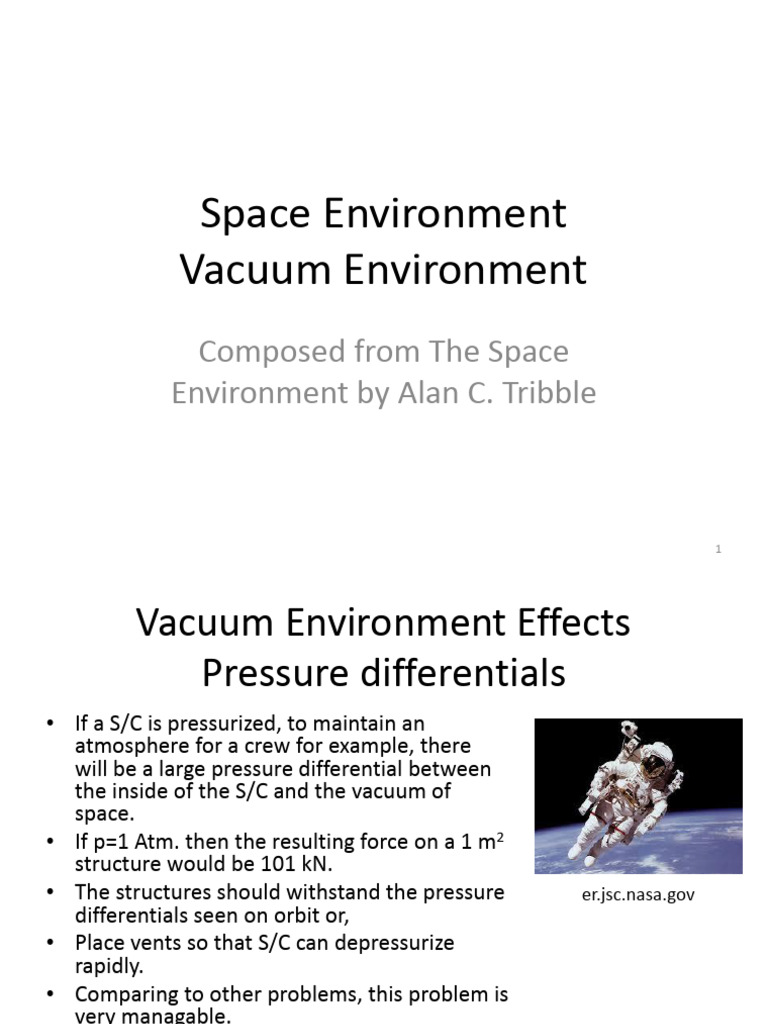 Ch2-PartII-Vacuum Environment Effects | PDF | Sun | Ultraviolet