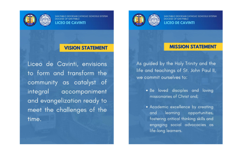 Liceo Vision-Mission | PDF