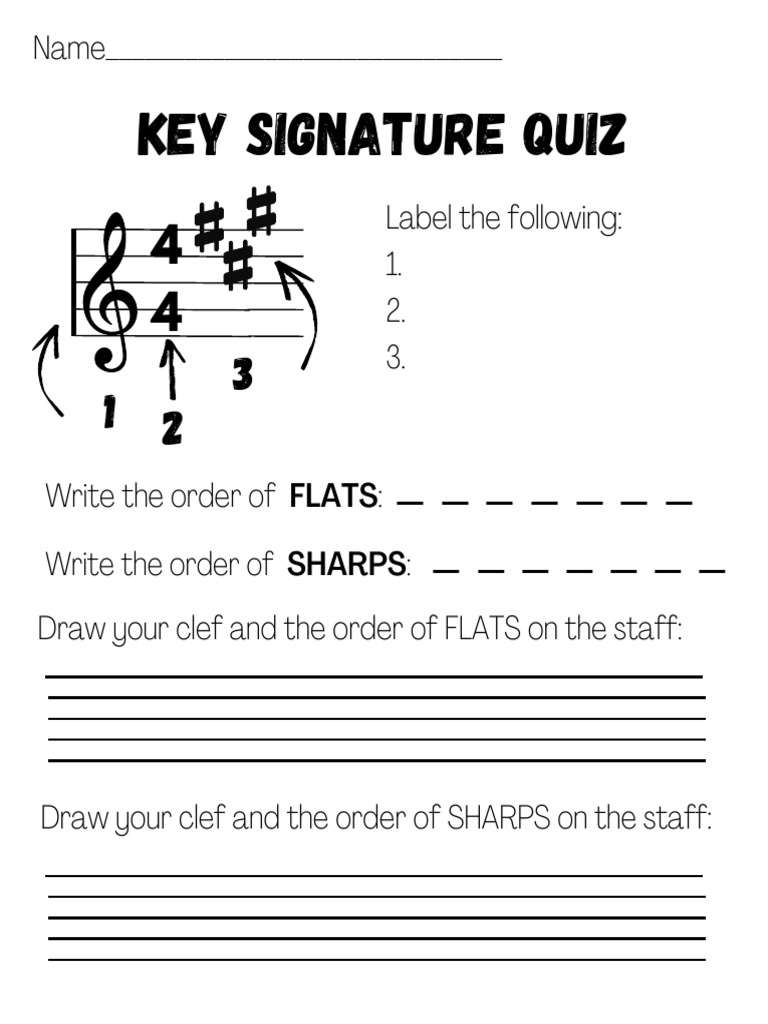 SimpleKeySignatureQuiz 1 | PDF | Computers