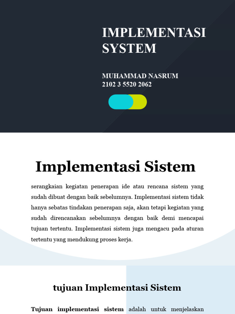 Implementasi System | PDF