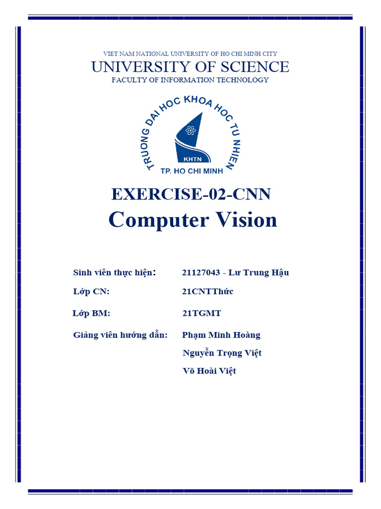 Computer Vision: Exercise-02-Cnn | PDF | Applied Mathematics | Learning