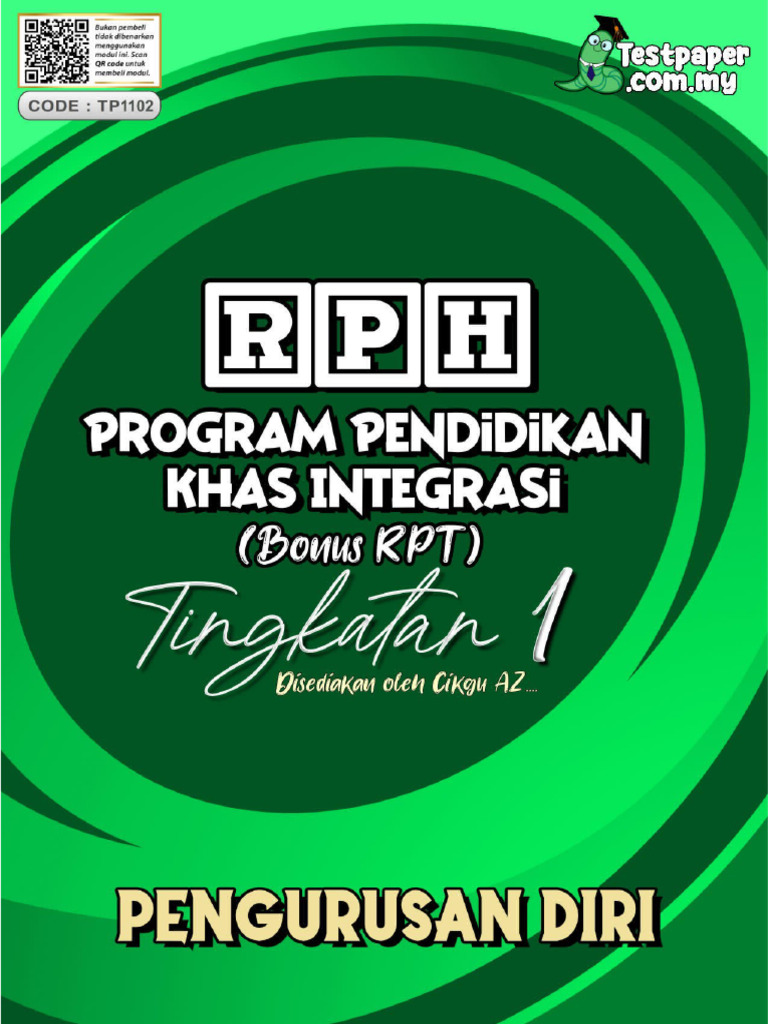 RPH Pengurusan Diri Tingkatan 1 (Unit 1 Mengurus Diri) | PDF | Karier & Perkembangan