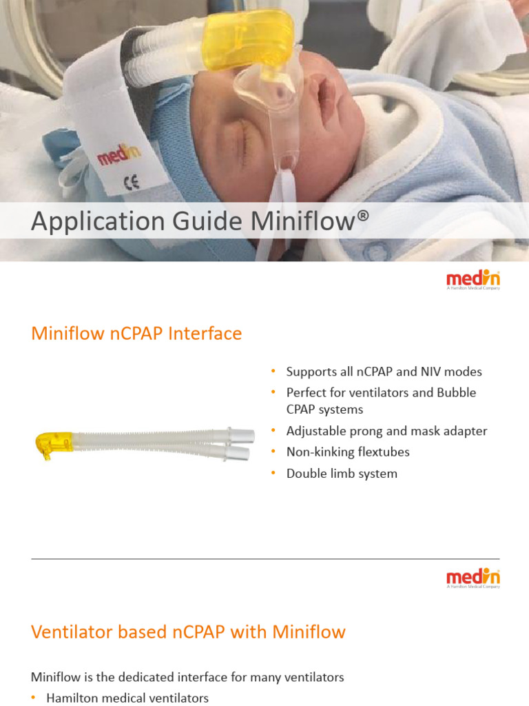 Application Guide Miniflow_eng | PDF | Human Nose | Respiratory System