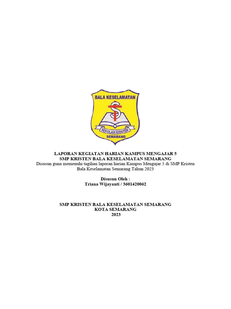 Dokumentasi Observasi Awal Kampus Mengajar 5 | PDF