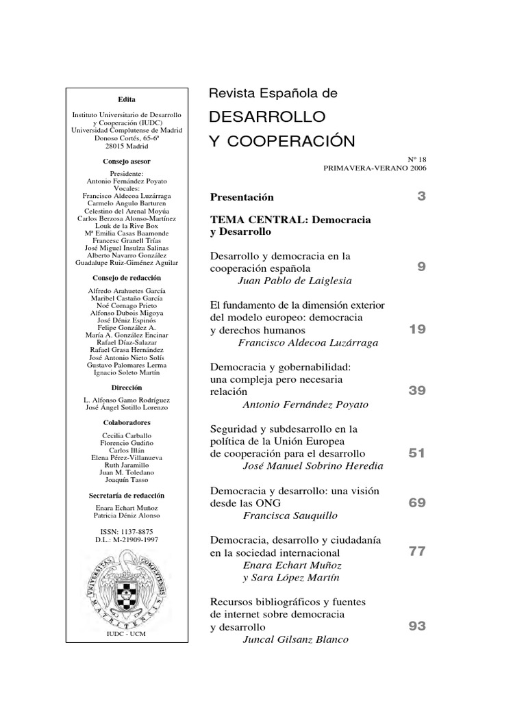 Redc 18 Descargar Gratis Pdf Democracia Ideologías Políticas