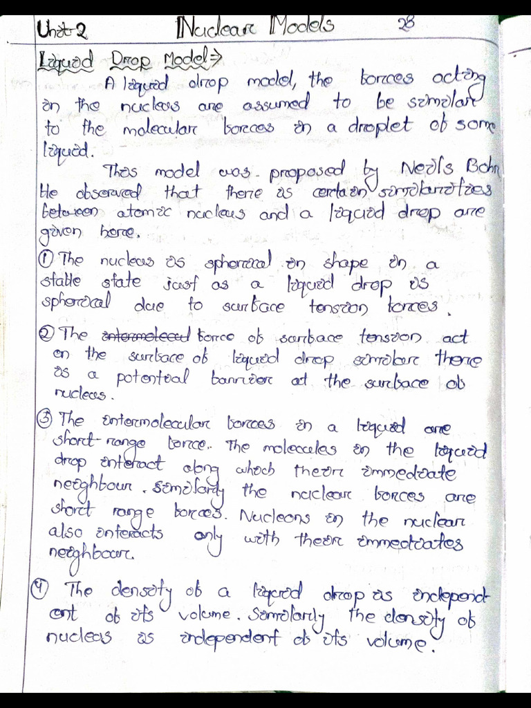 Nuclear Physics (Unit-2) | Download Free PDF | Nuclear Physics | Physics