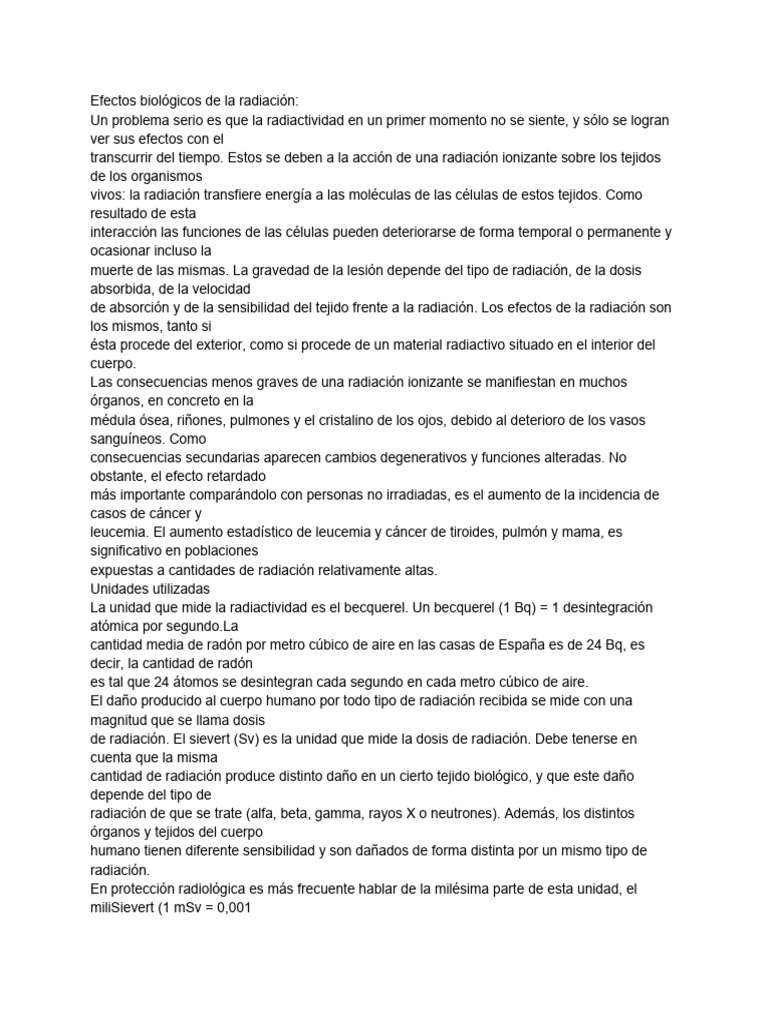 Radiactividad 1 | PDF | Desintegración radioactiva | Radiación ionizante