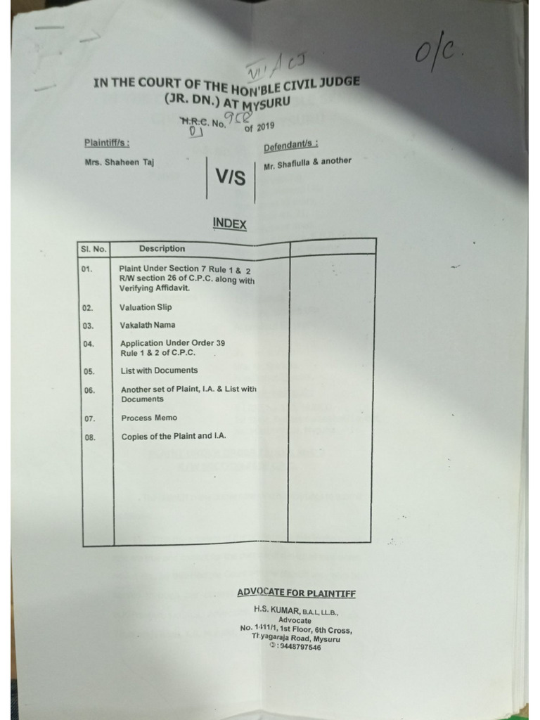 Declaration & Possession | PDF