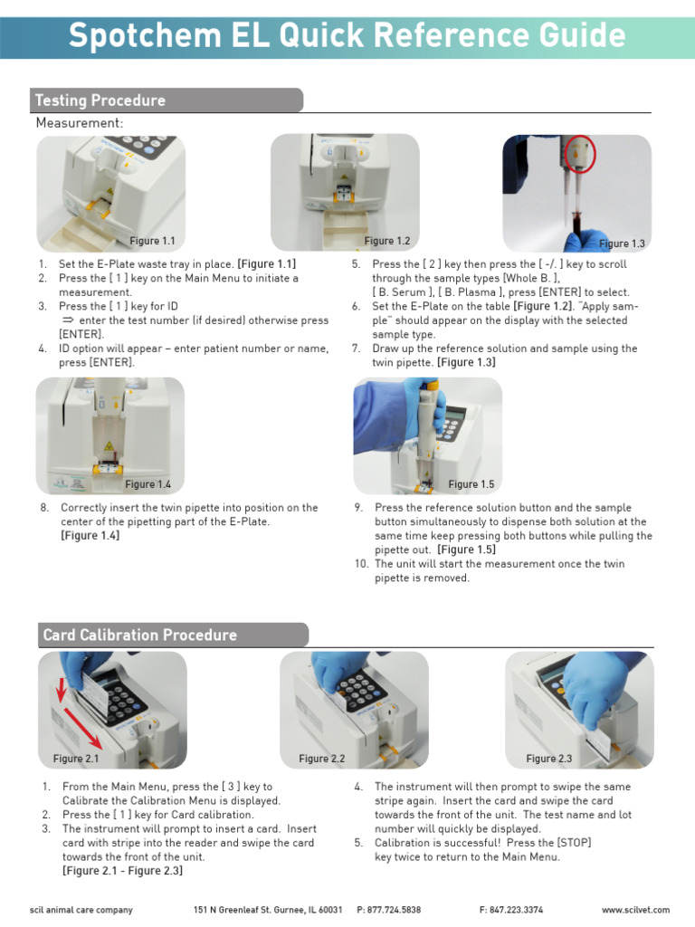 SPOTCHEM_EL_Quick_Instruction_Guide | PDF