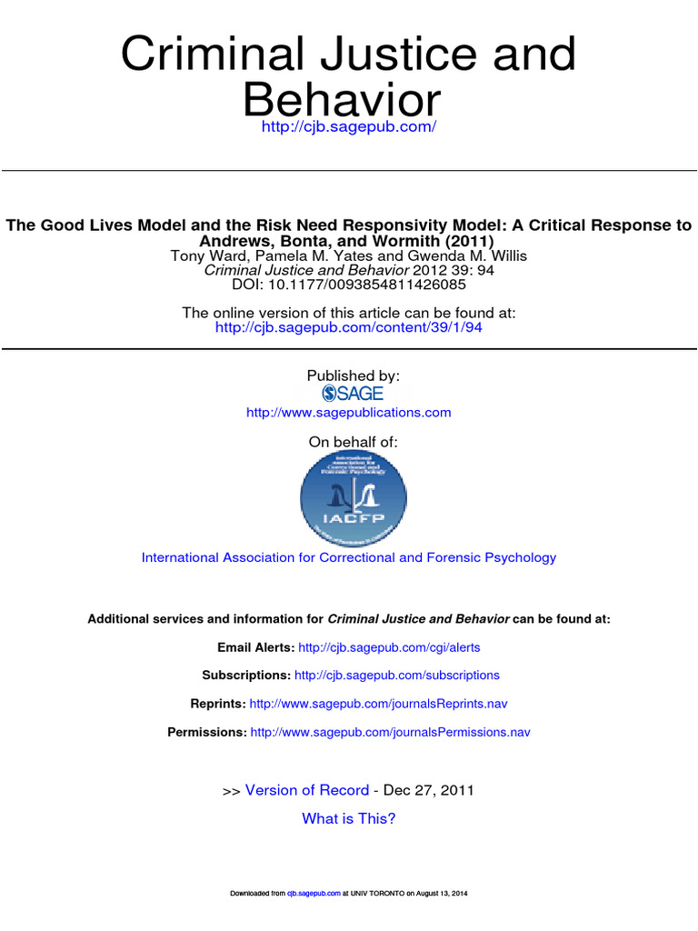 GLM vs. RNR: A Critical Analysis | PDF | Motivational | Motivation