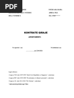 Kontrate Qiraje - Model | PDF