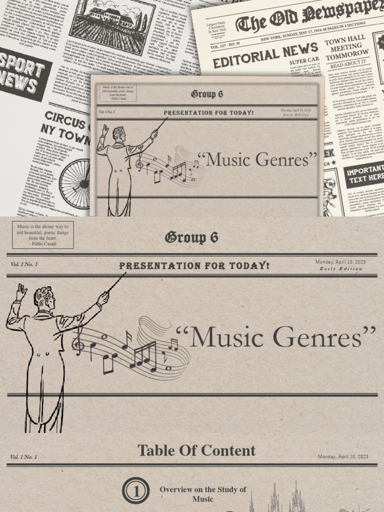 Music Genres | PDF | Baroque Music | Classical Period (Music)