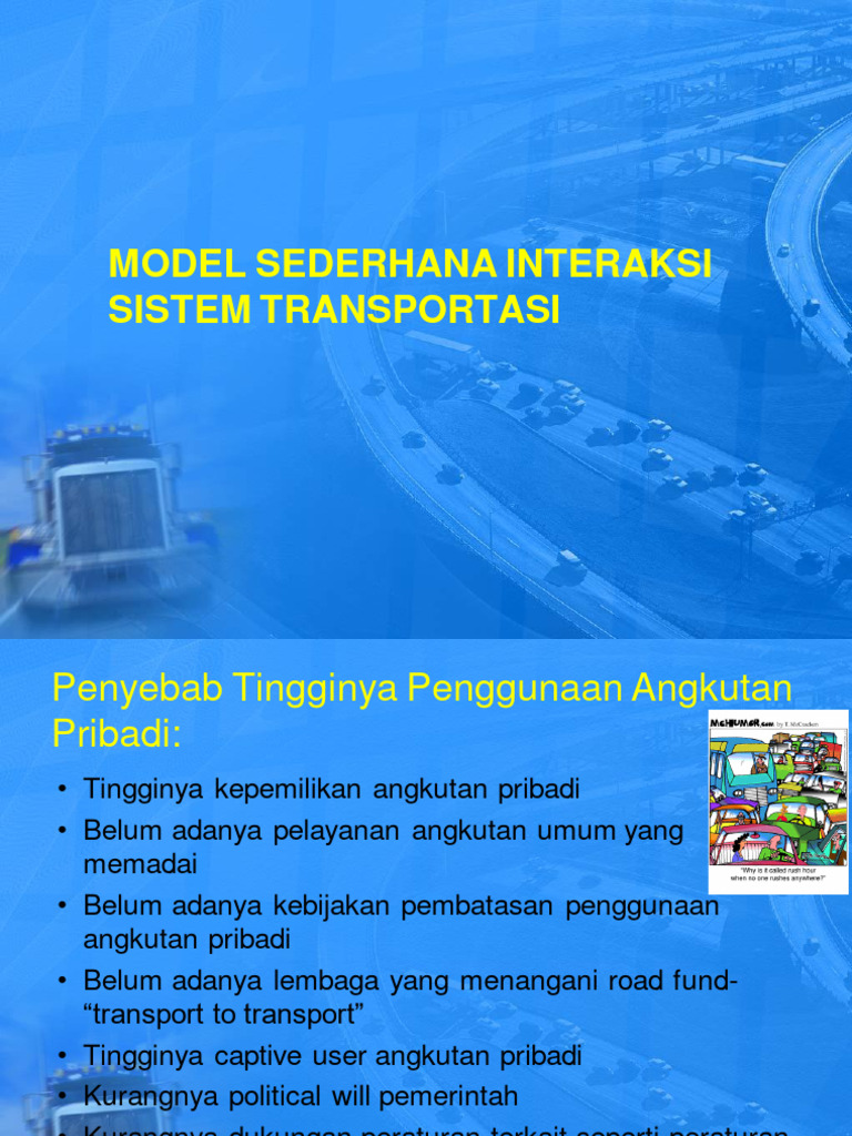Model-Model Transportasi | PDF