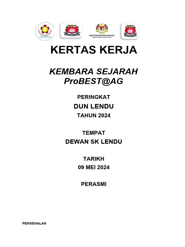 Kertas Kerja Kembara Sejarah - Ramli | PDF
