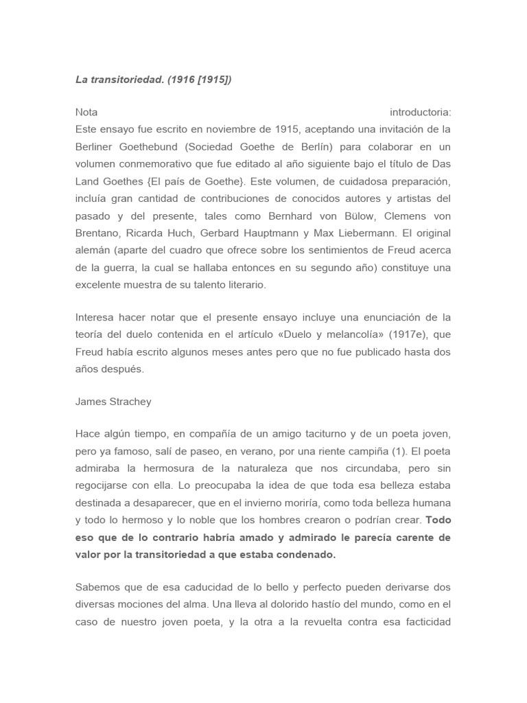 El Valor de lo Transitorio | PDF | Felicidad | Amor