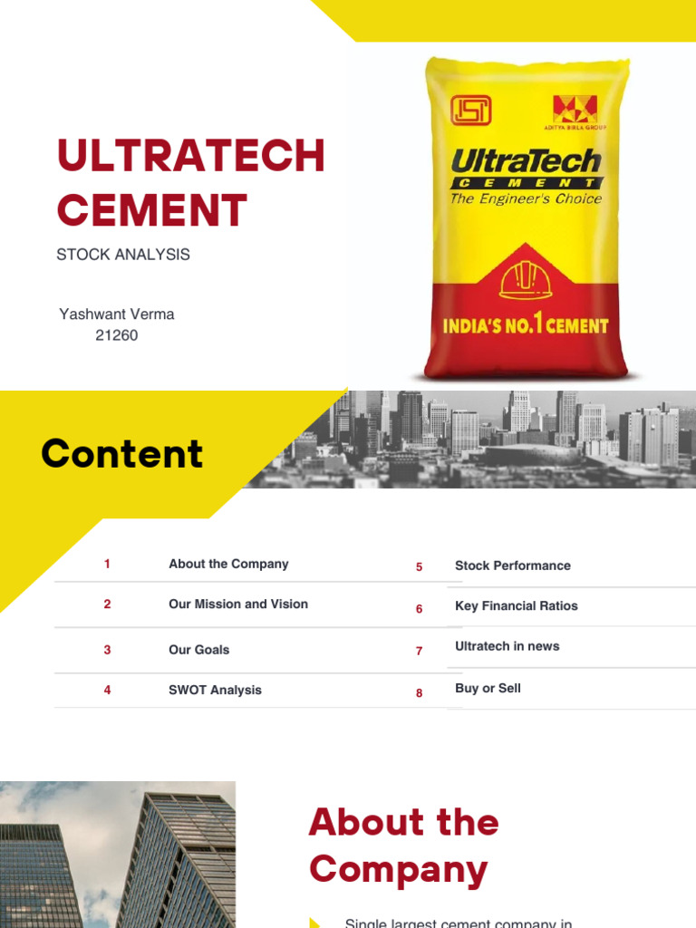 Ultratech | PDF | Stocks | Valuation (Finance)