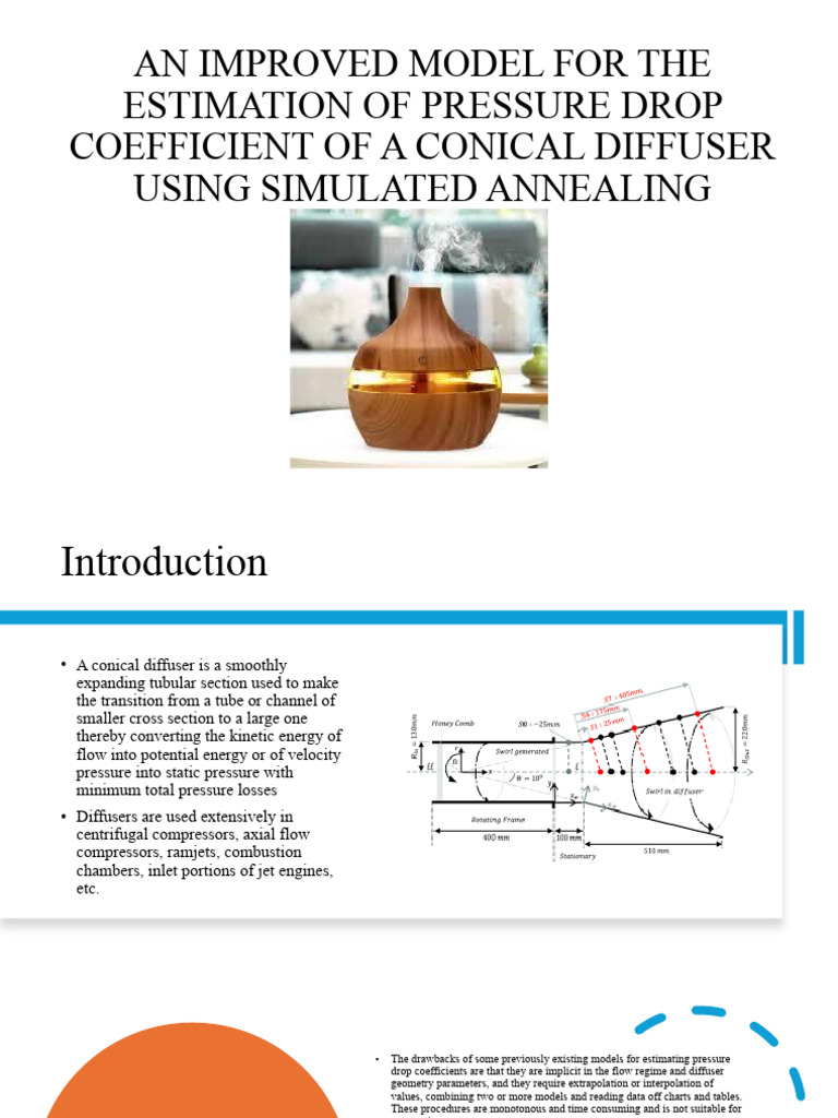 Conical Diffuser Modelling Using Simulated Annealing | PDF | Applied Mathematics | Algorithms
