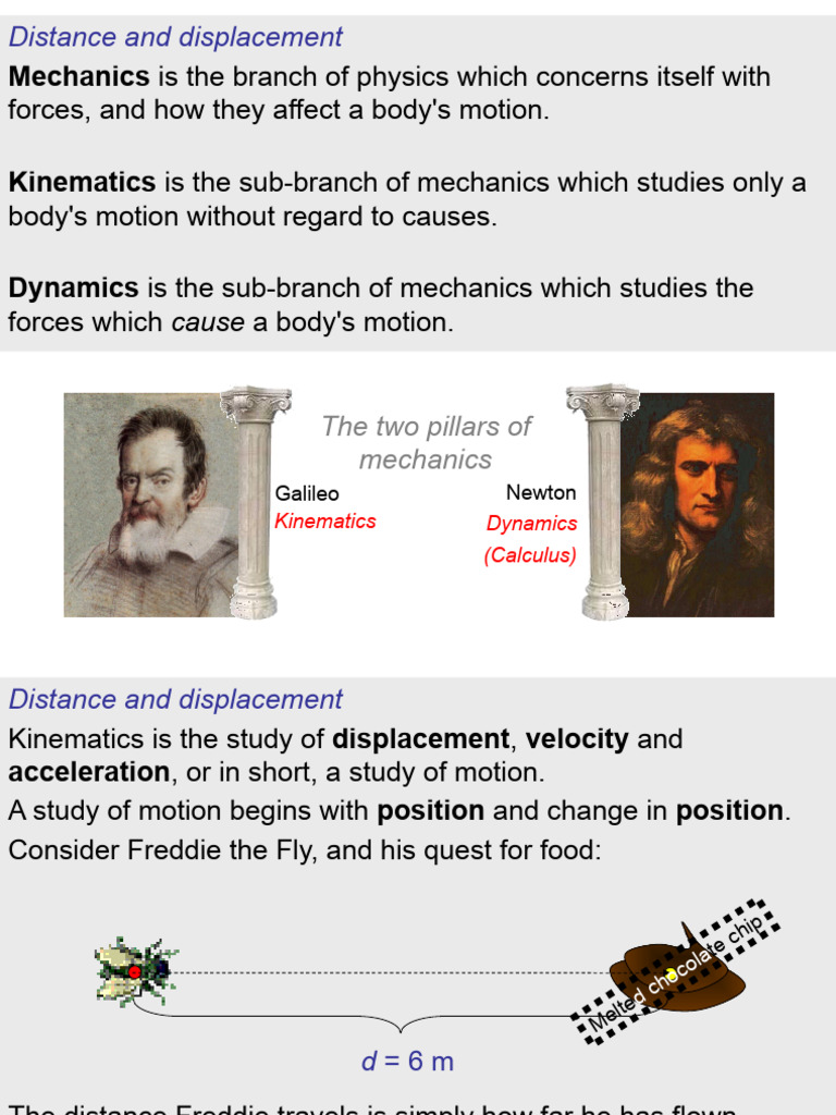 A.1.2 Kinematics 1D | PDF | Acceleration | Velocity