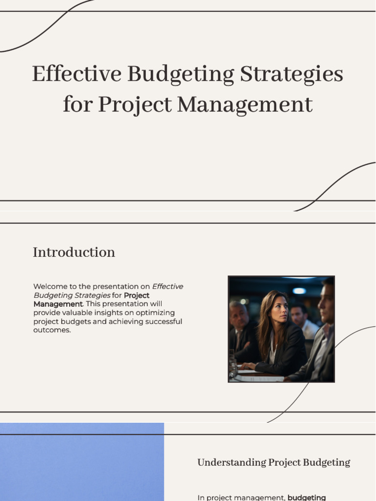 Budgeting Techniques For Project Management | PDF