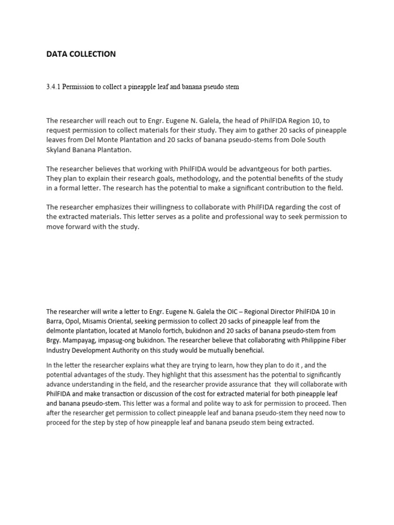 DATA COLLECTION | PDF