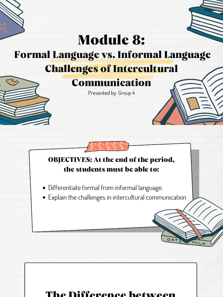 Module 8 | PDF | English Language | Communication