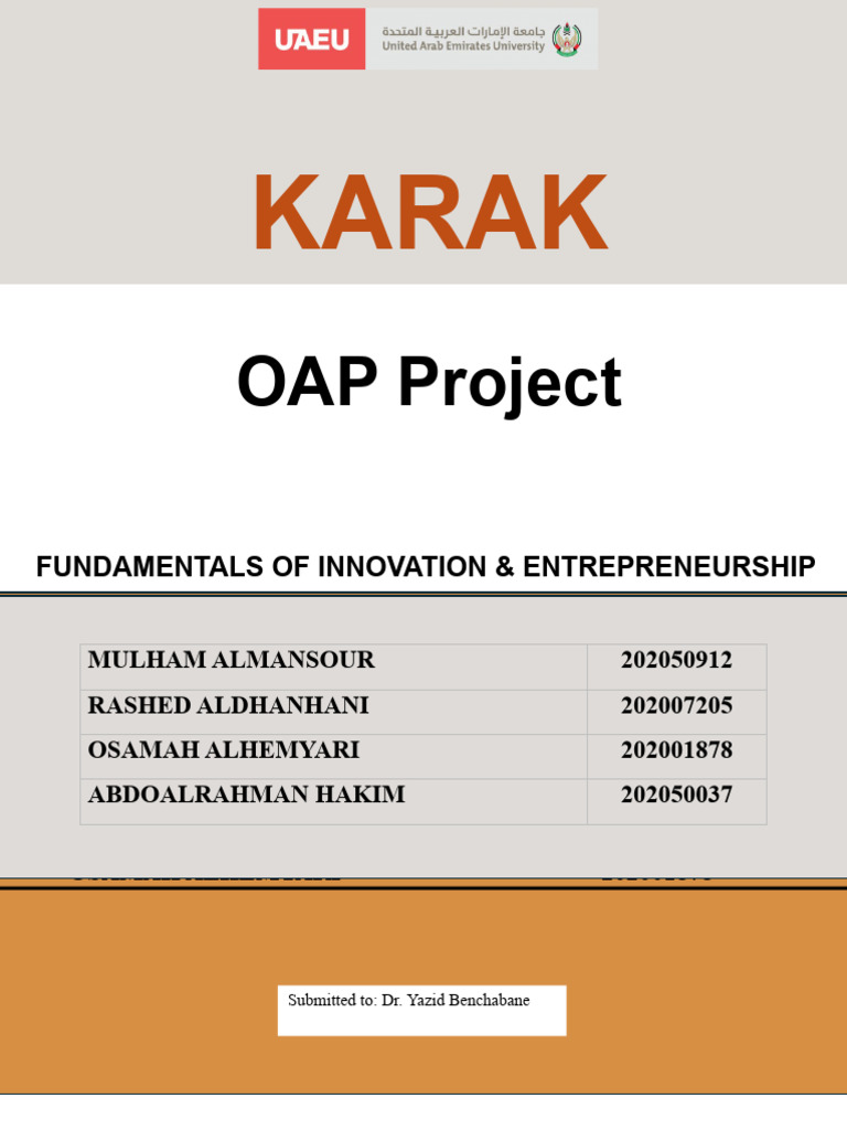 OAP Report | PDF | Tourism