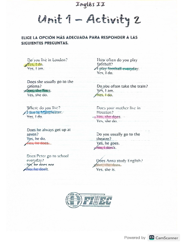 Tarea 2 Ingles | PDF