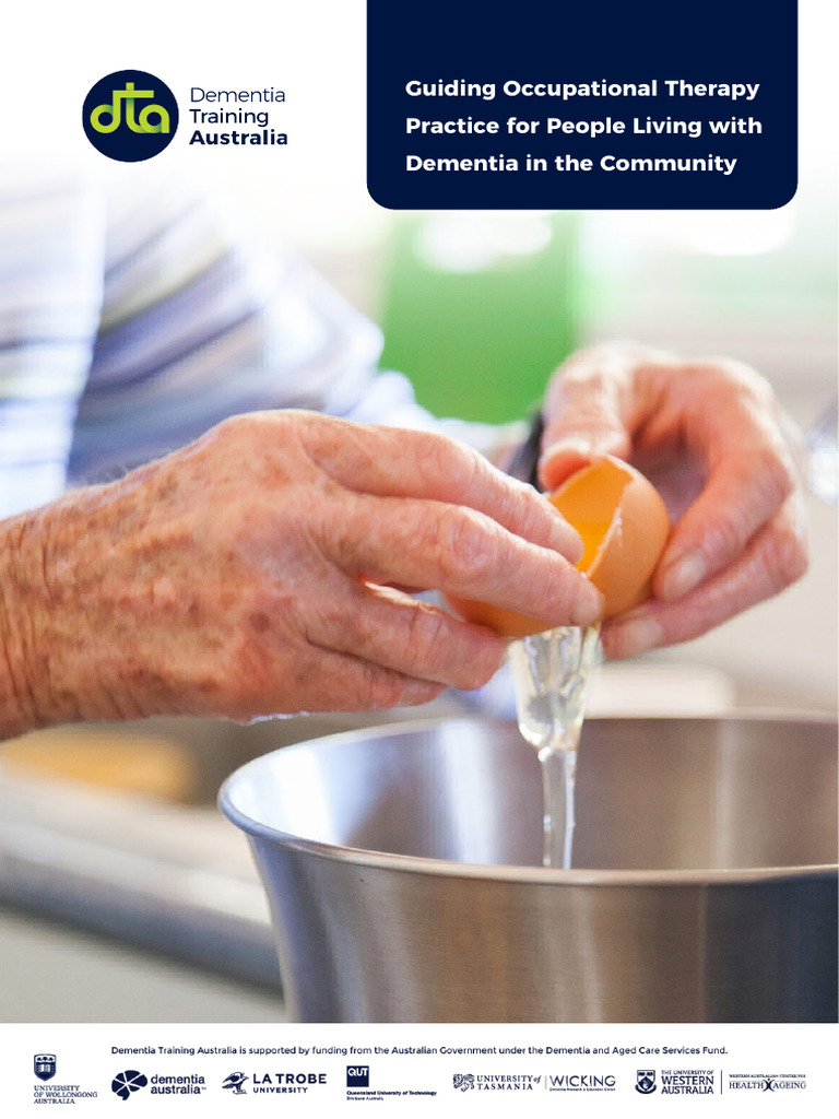 DTA Guiding OT Practice For People Living With Dementia in The ...