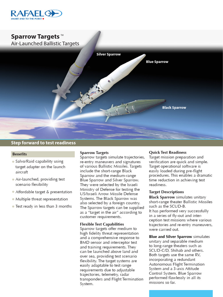 Silver Sparrow | PDF | Missile Defense | Missile Types