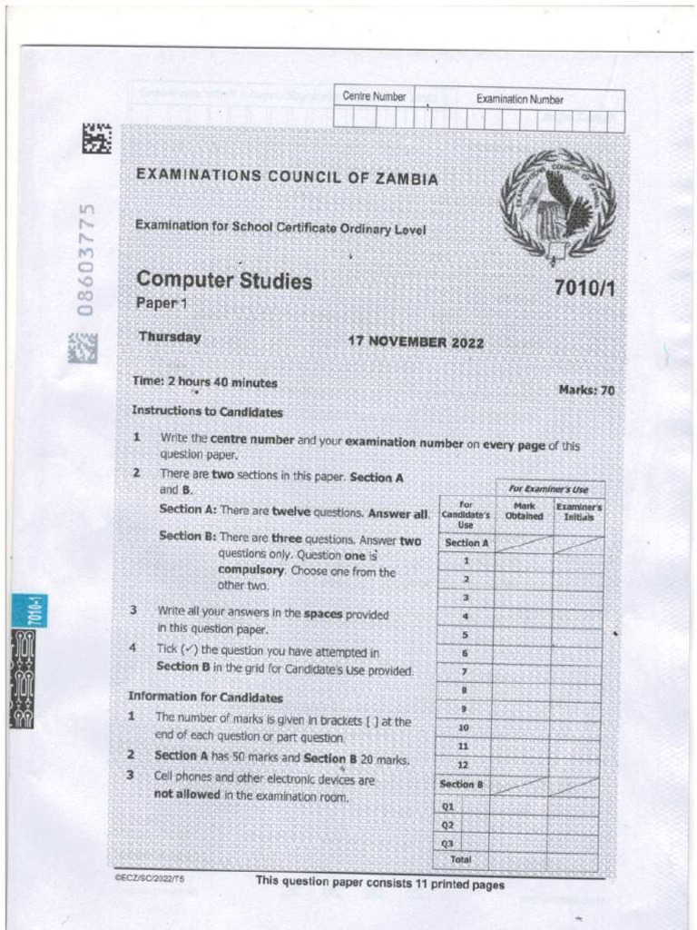 Pdfs - Computer Studies 2022 G12 | PDF | Computer File | Computer Network