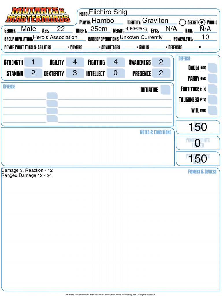 Graviton | Download Free PDF | Role Playing Games | Tabletop Games