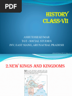 Class 7th- History- Chapter- NEW KINGS AND KINGDOMS | PDF