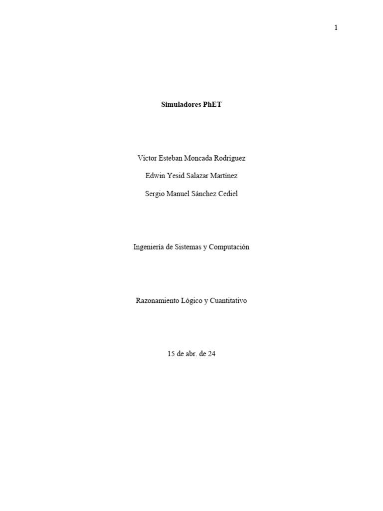 Simuladores Phet Pdf Electrón Simulación