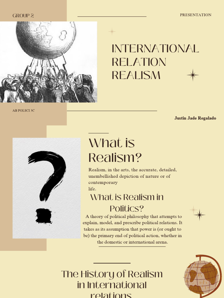 G2-Realism (Ir) | PDF | International Relations | Power (Social And ...