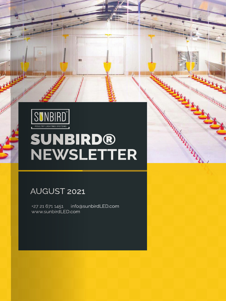 Aug 2021 Newsletter Sunbird | PDF