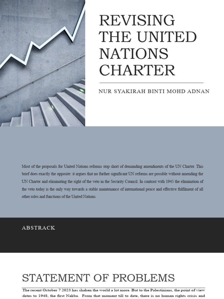 Revising The United Nations Charter | PDF | United Nations ...