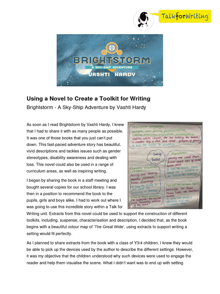 Toolkit for Writing with Brightstorm | PDF | Human Communication