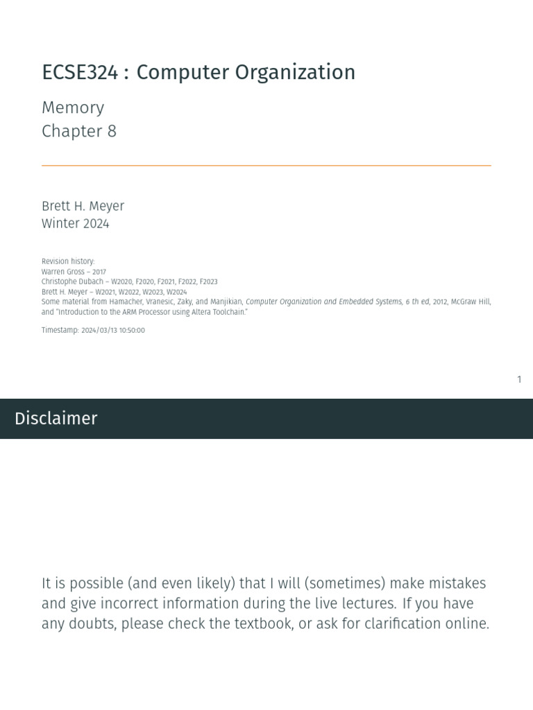 7-memory | PDF | Dynamic Random Access Memory | Cpu Cache