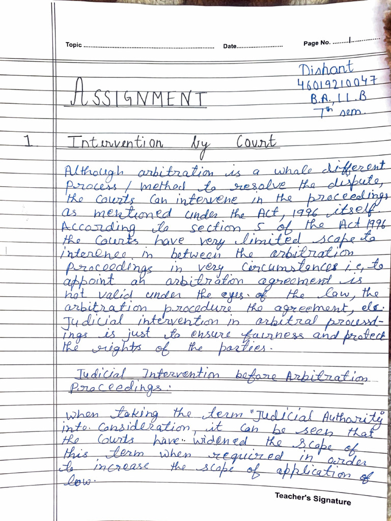 Adr Assignment | PDF