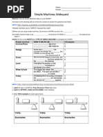 Simple Machines Questions With Answers | PDF