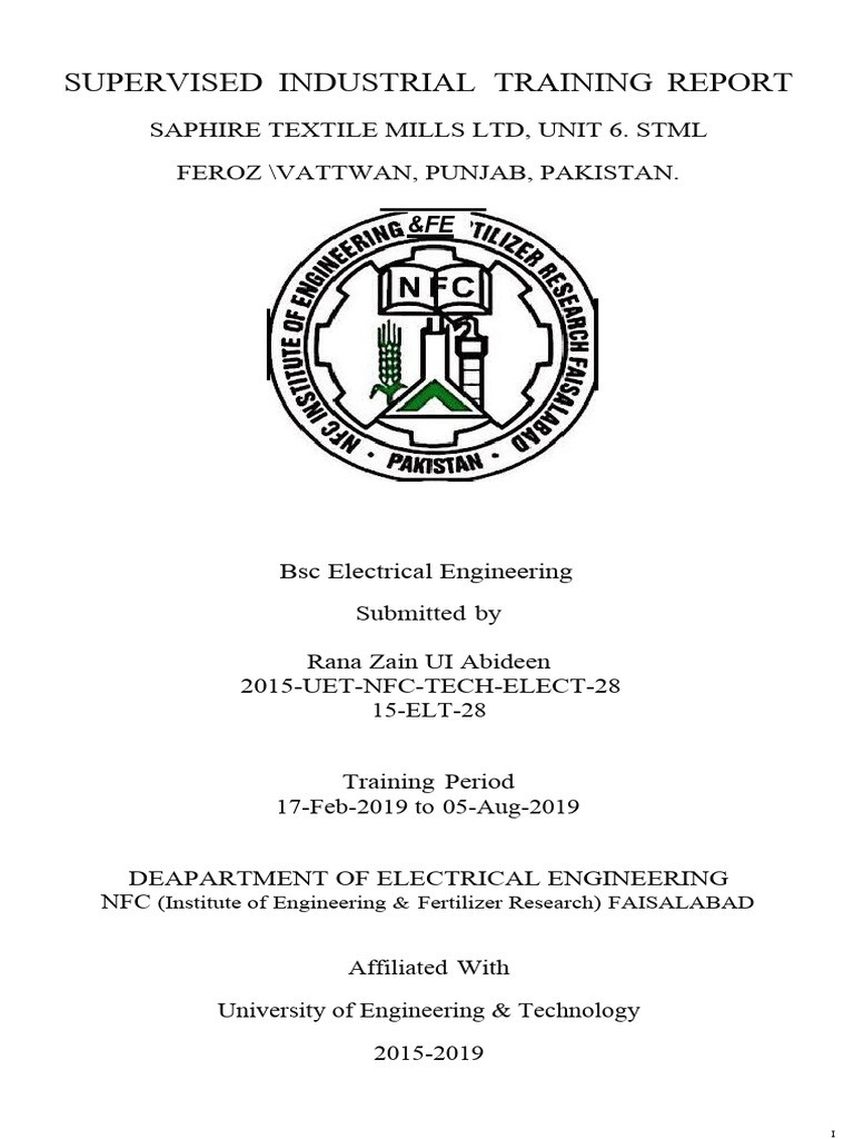 Electrical Engineering Internship Report | PDF | Electrical Substation | Insulator (Electricity)