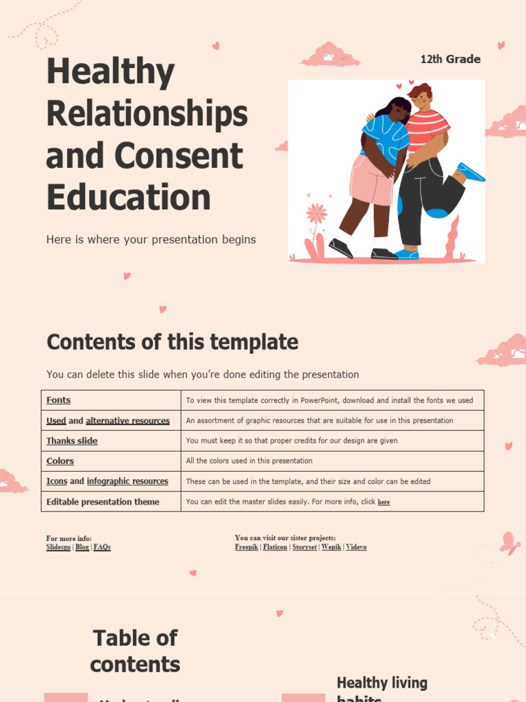 Healthy Relationships and Consent Education - 12th Grade by Slidesgo ...