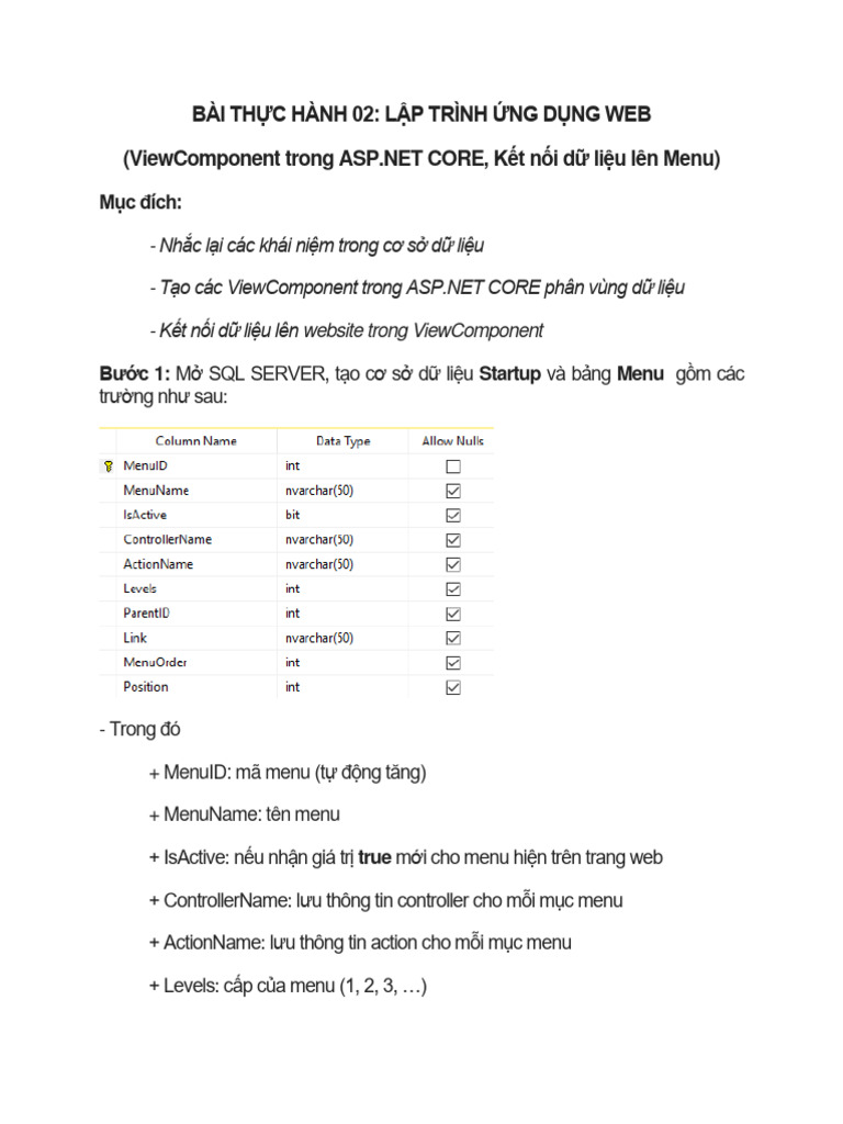 TH02-T o ViewComponent | PDF