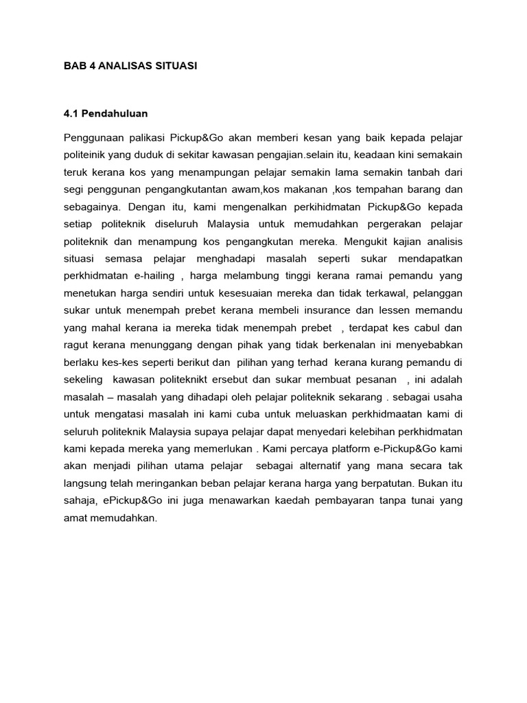 Situation Analysis 2 | PDF