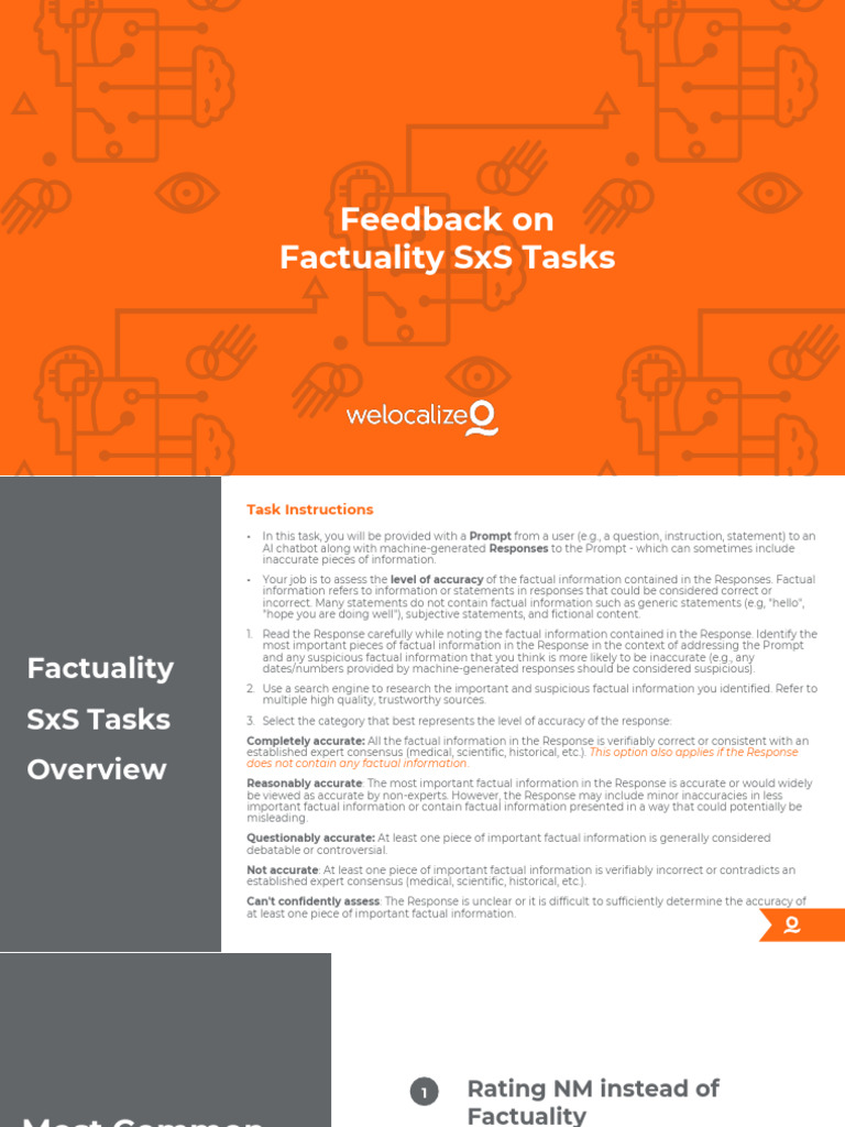661e9f43-376b-437e-97cf-da9d69b0bbae_Factuality_SxS_Tasks_Feedback | PDF | Amazon Kindle ...