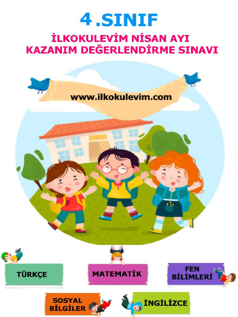 4-sinif-nisan-ayi-deneme-sinavi-1-pdf | PDF