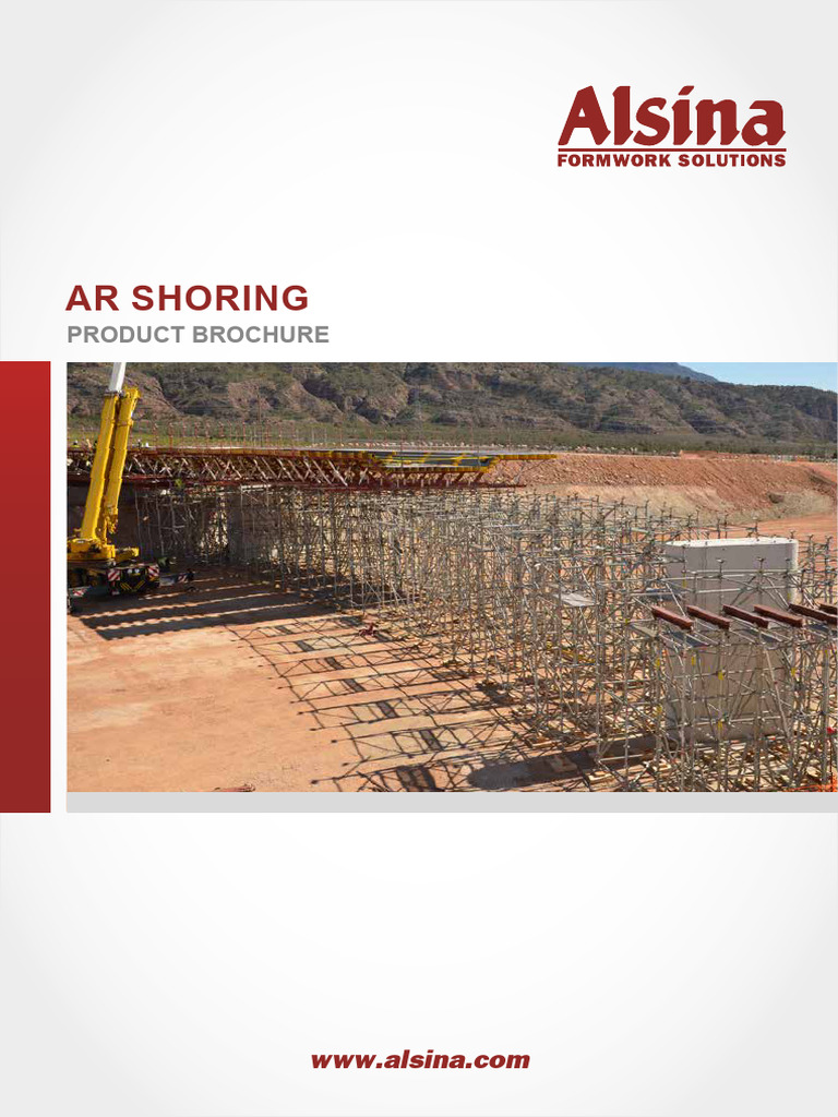 Alsina Catalogue Ar Shoring English | PDF | Home & Garden | Computers