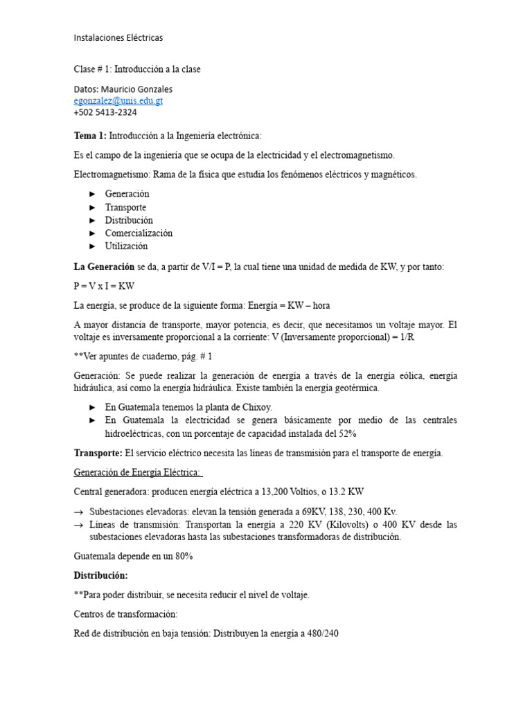 Instalaciones Electricas | Descargar gratis PDF | Enchufes y tomas de corriente alterna ...