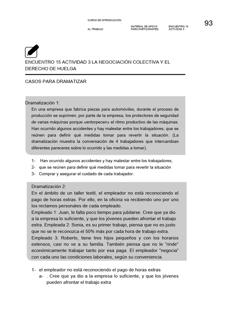 Curso de Introduccion Al Trabajo | PDF | Derecho laboral | Business Curso de Introduccion Al Trabajo | PDF | Derecho laboral | Business