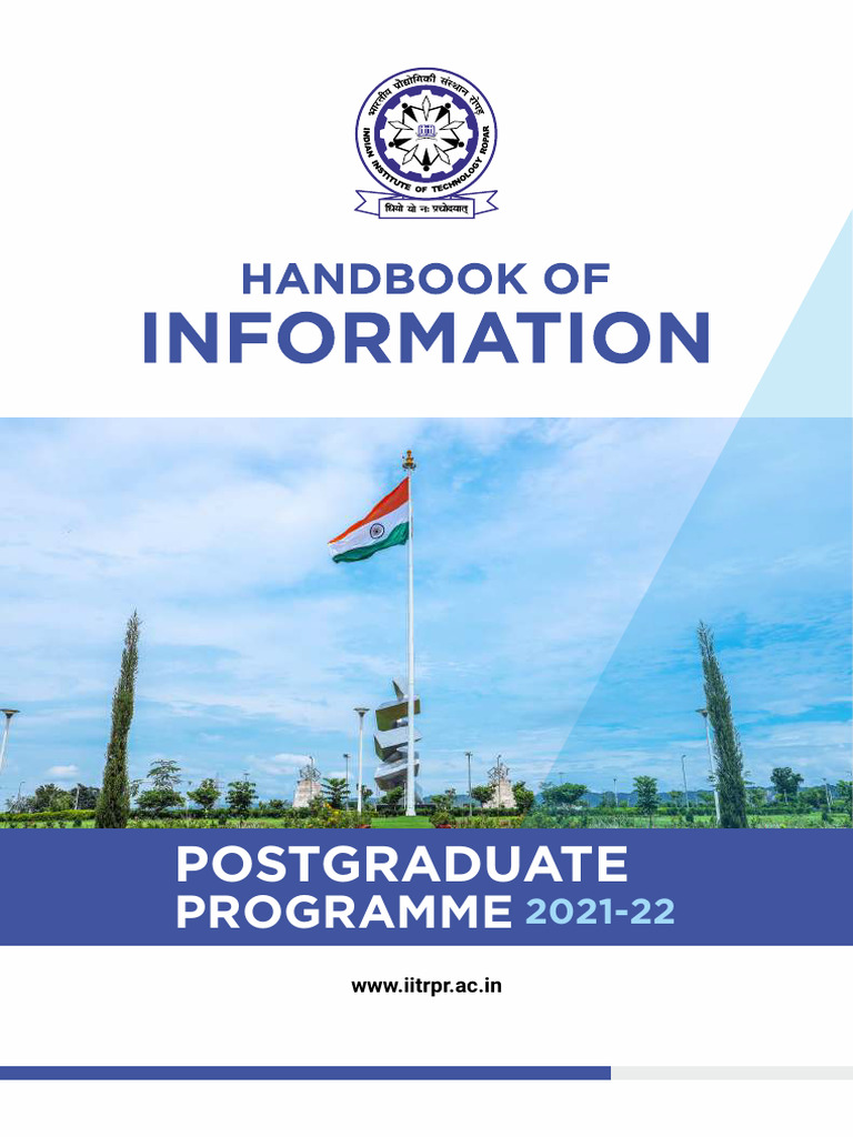 IIT Ropar | PDF | Course Credit | Engineering